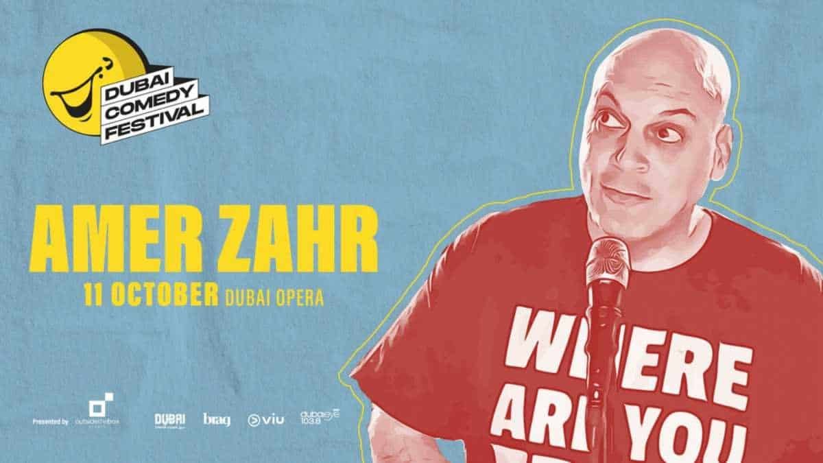 Amer Zahr Live at Dubai Comedy Festival - Wow-Emirates